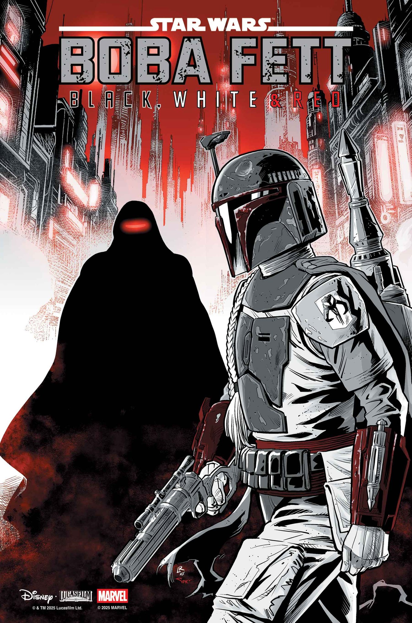 Star Wars: Boba Fett Black White and Red 4