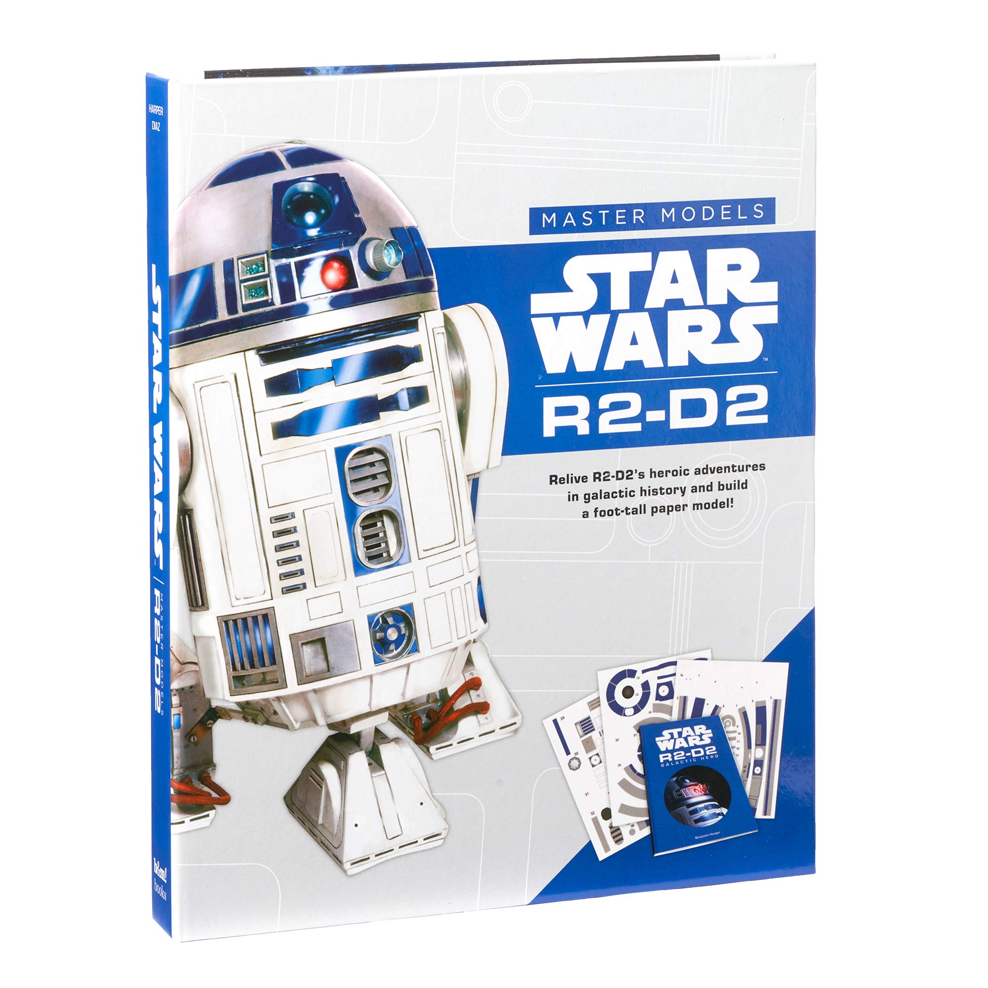 Star Wars: Build R2-D2 Deluxe Paper Model Kit