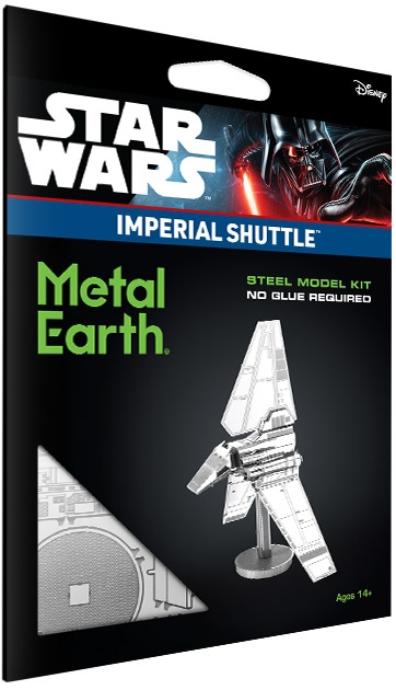 Imperial Shuttle (2022) - Star Wars Metal Earth Steel Model Kit MMS259
