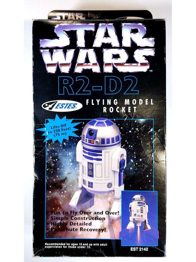 R2-D2 - Star Wars Estes (Renaissance) Flying Model Rocket