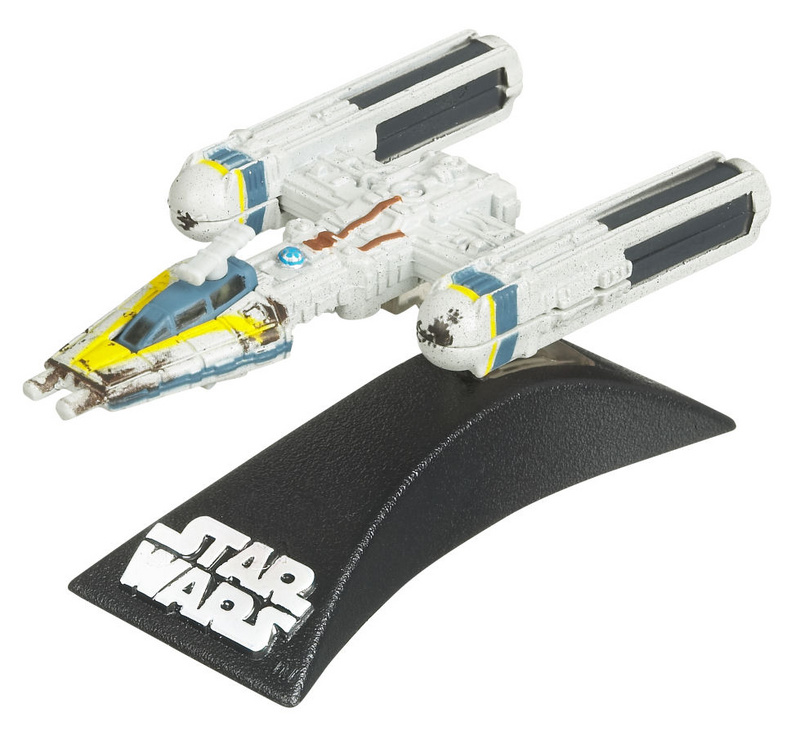 Y-Wing Fighter (Gold Leader) - Titanium Series Die-Cast Vehicle