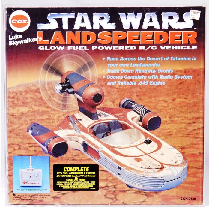 Luke Skywalker's Landspeeder - Star Wars Cox Remote Control Vehicle
