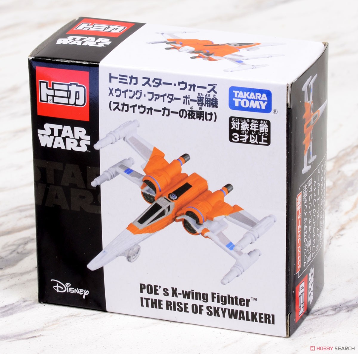 Poe's X-Wing Fighter (Rise of Skywalker) - Star Wars Tomica Die-Cast Vehicle TSW