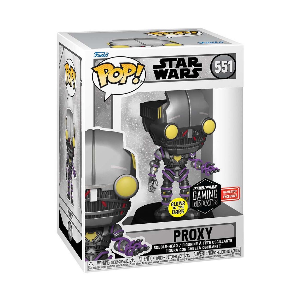 Proxy - Star Wars Funko (2022) Gaming Greats Pops 551 , Gamestop Exclusive