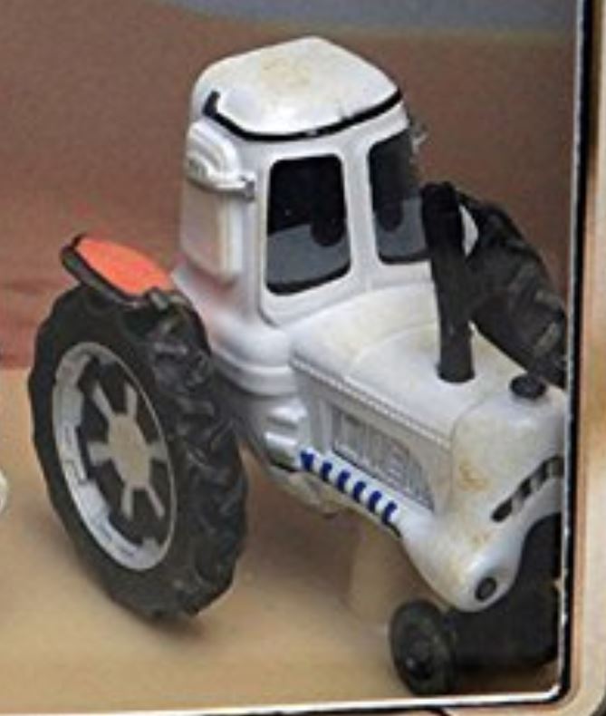 Tractor as Stormtrooper - Star Wars Pixar Cars Character Cars