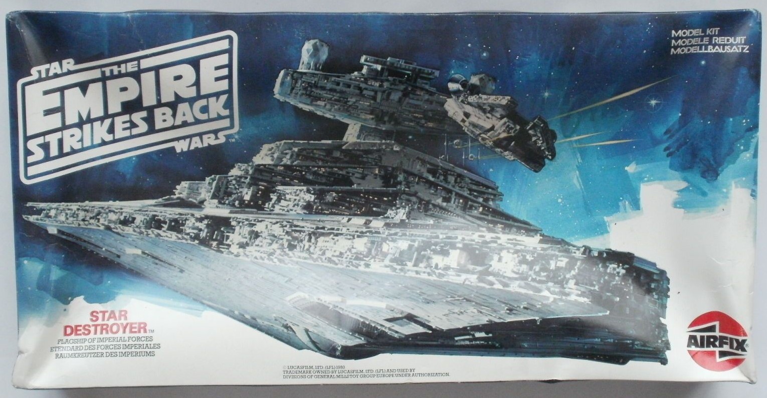 Star Destroyer - Star Wars MPC / ERTL Authentic Model Kit 1926