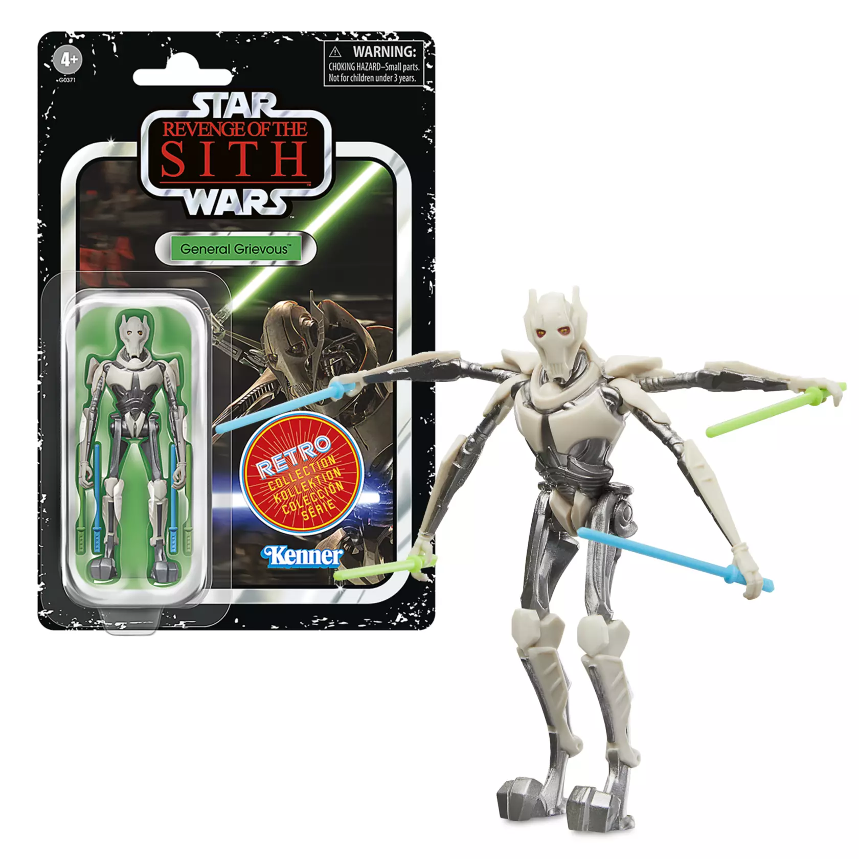 General Grievous | Episode II & Episode III - Retro Collection Multi-Pack