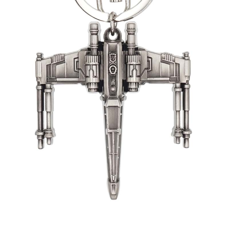 X-Wing Fighter - Star Wars Monogram Pewter Keychain