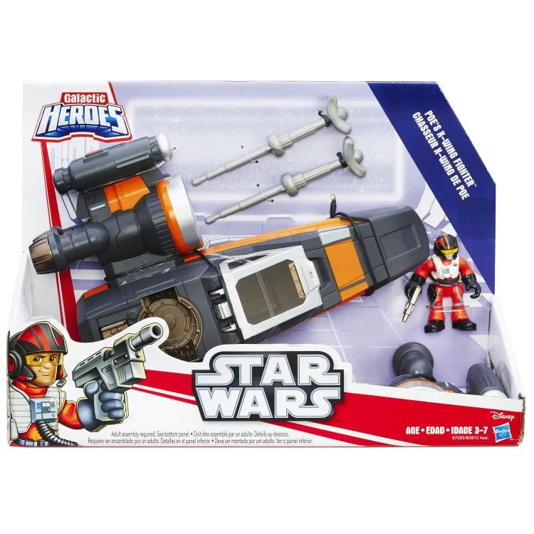 Poe's X-Wing Fighter - Galactic Heroes (2014-2018) Vehicle