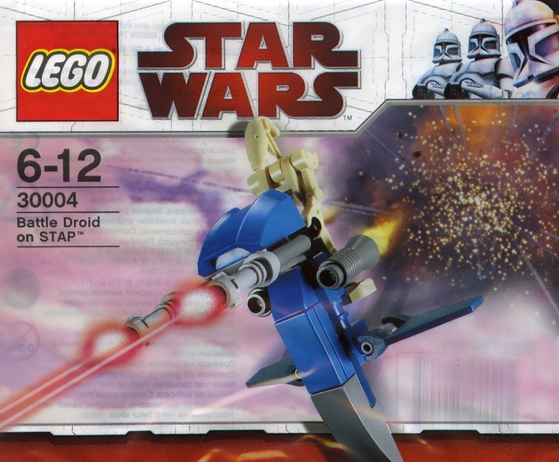 STAP | Battle Droid on STAP - Lego Star Wars (2009) Mini-sets 30004