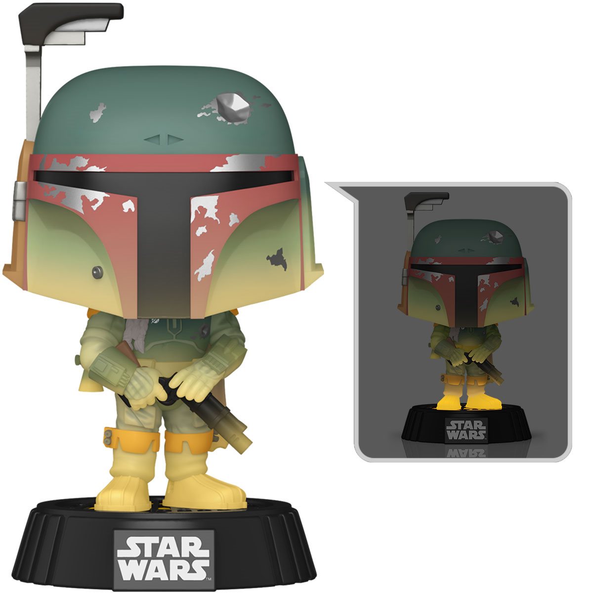 Boba Fett (GITD) - Star Wars Funko (2024) Basic Pops 735