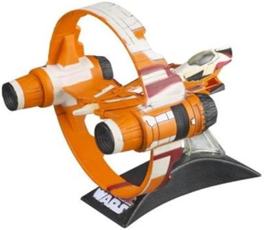 Saesee Tiin's Jedi Starfighter (with Hyperspace Ring - Titanium Series ...