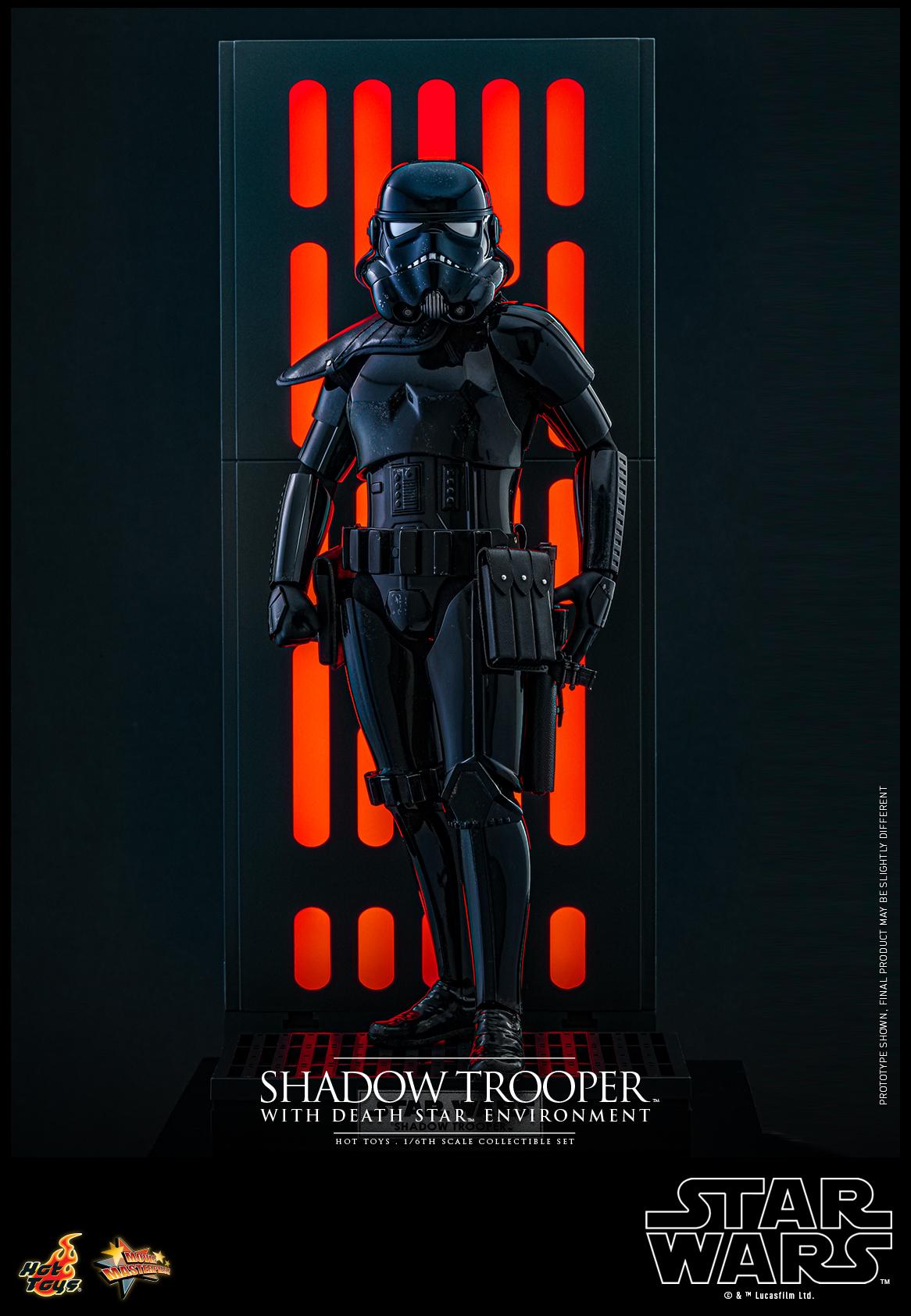 Shadow Trooper with Death Star Environment - Hot Toys Movie Masterpiece ...
