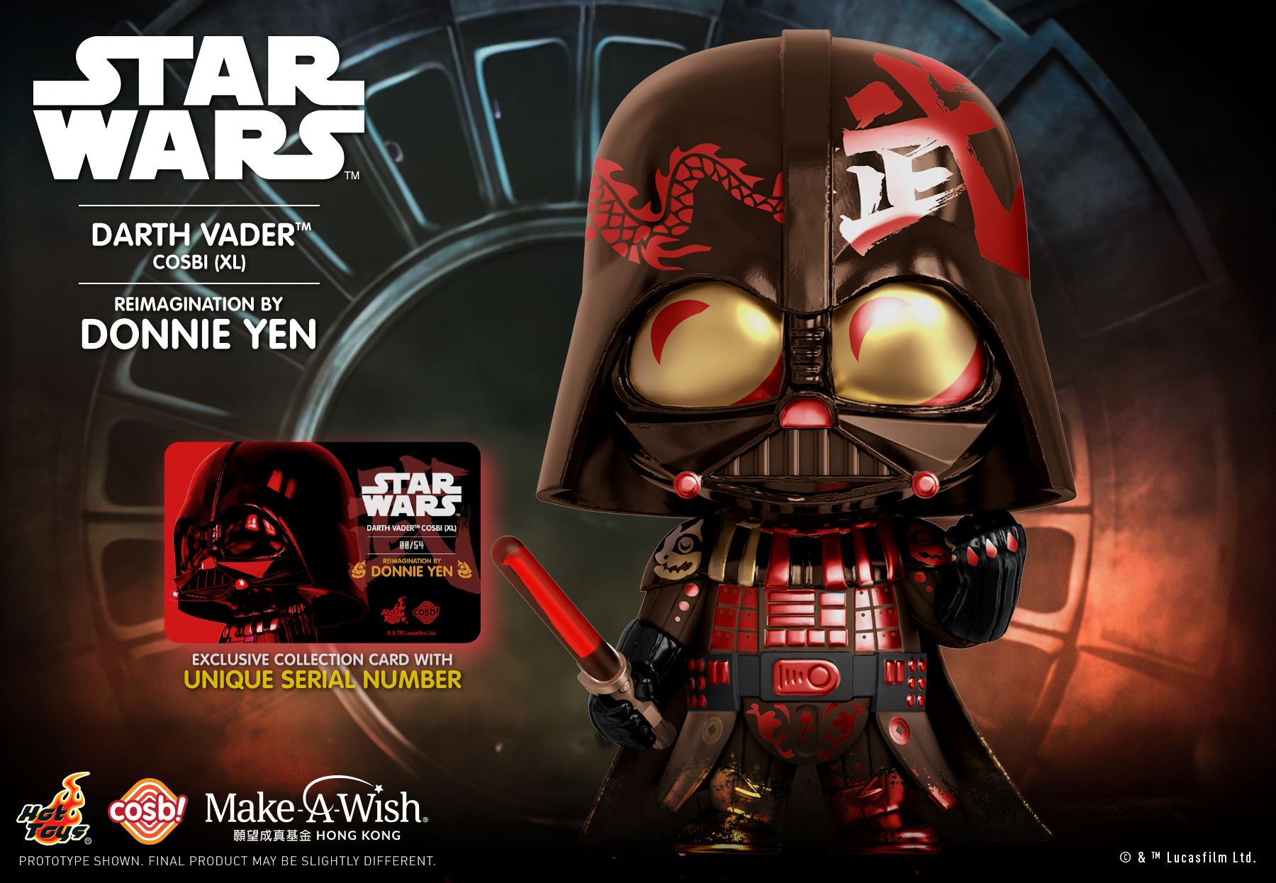 Darth Vader (Donnie Yen) - Star Wars Cosbaby Cosbi XL