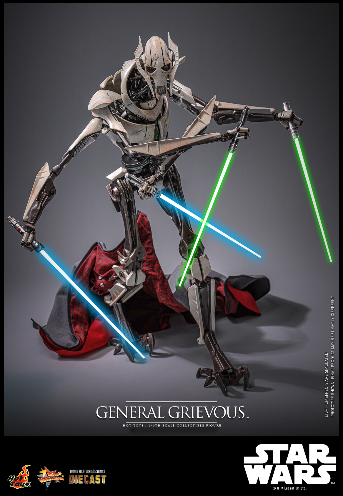 General Grievous - Hot Toys Movie Masterpiece Series MMS760D67