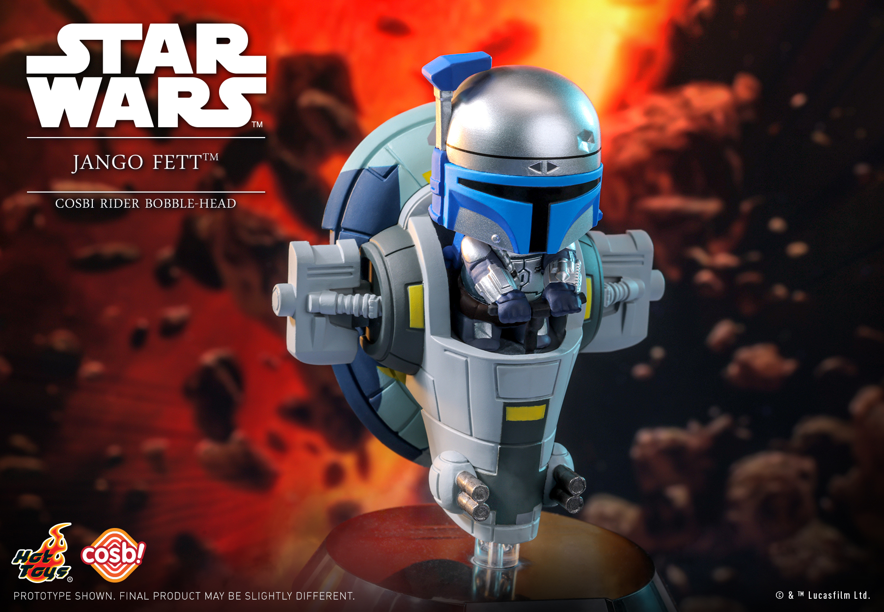 Jango Fett | Star Wars Series 2 - Star Wars Cosbaby Cosbi Rider Blind Box