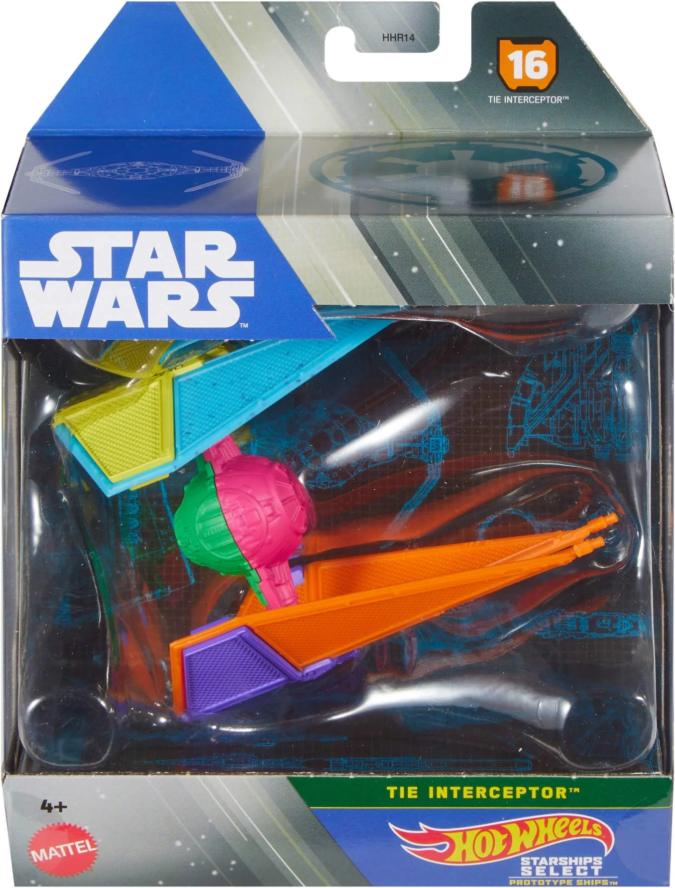 TIE Interceptor (Prototype) - Star Wars Hot Wheels (BOBF) Starship ...