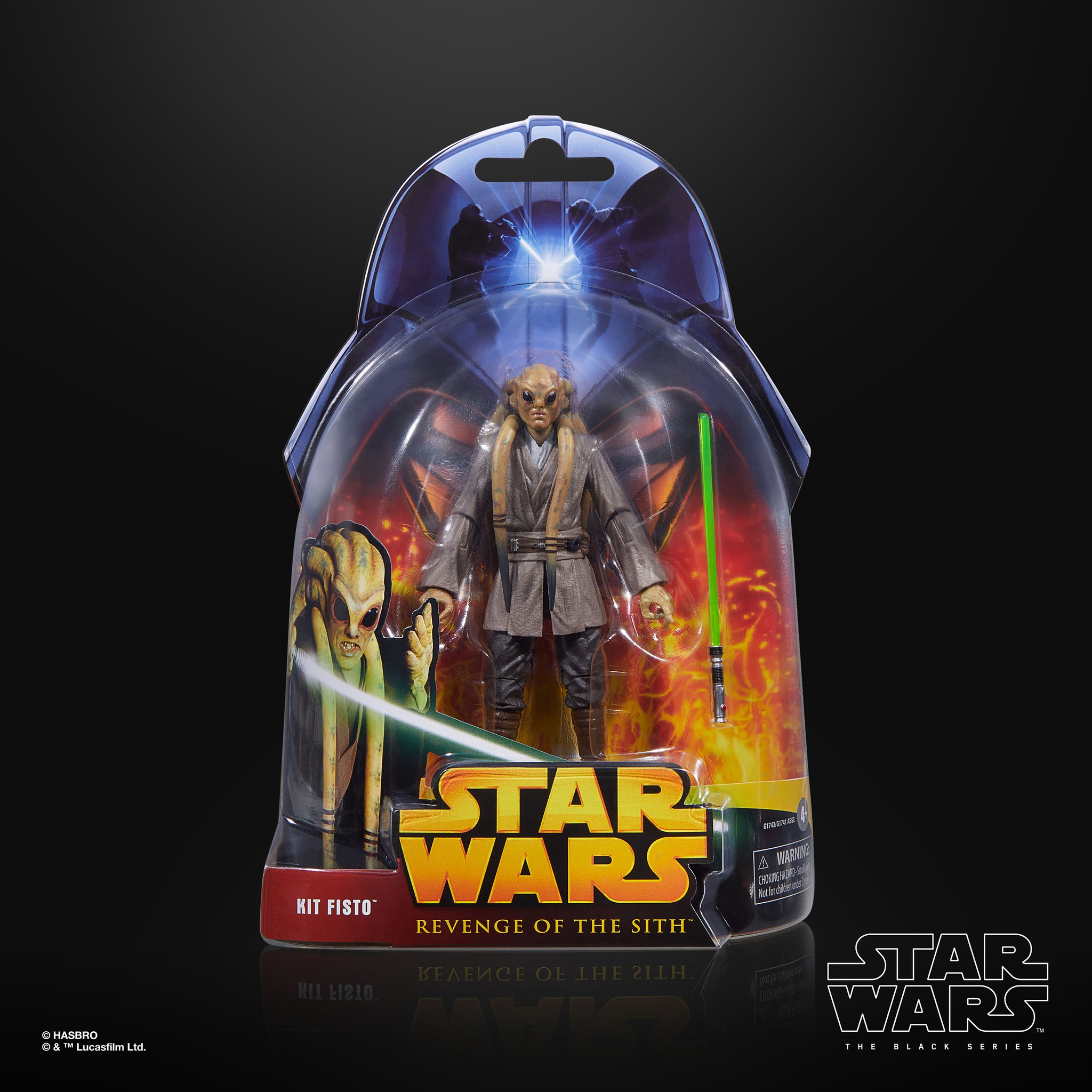 Kit Fisto - The Black Series (Anniversary) Basic 6-Inch Figures ...
