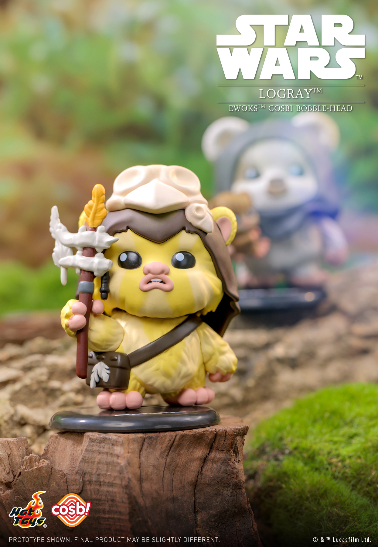 Logray | Ewoks Protect The Forest - Star Wars Cosbaby Cosbi Blind Box ...