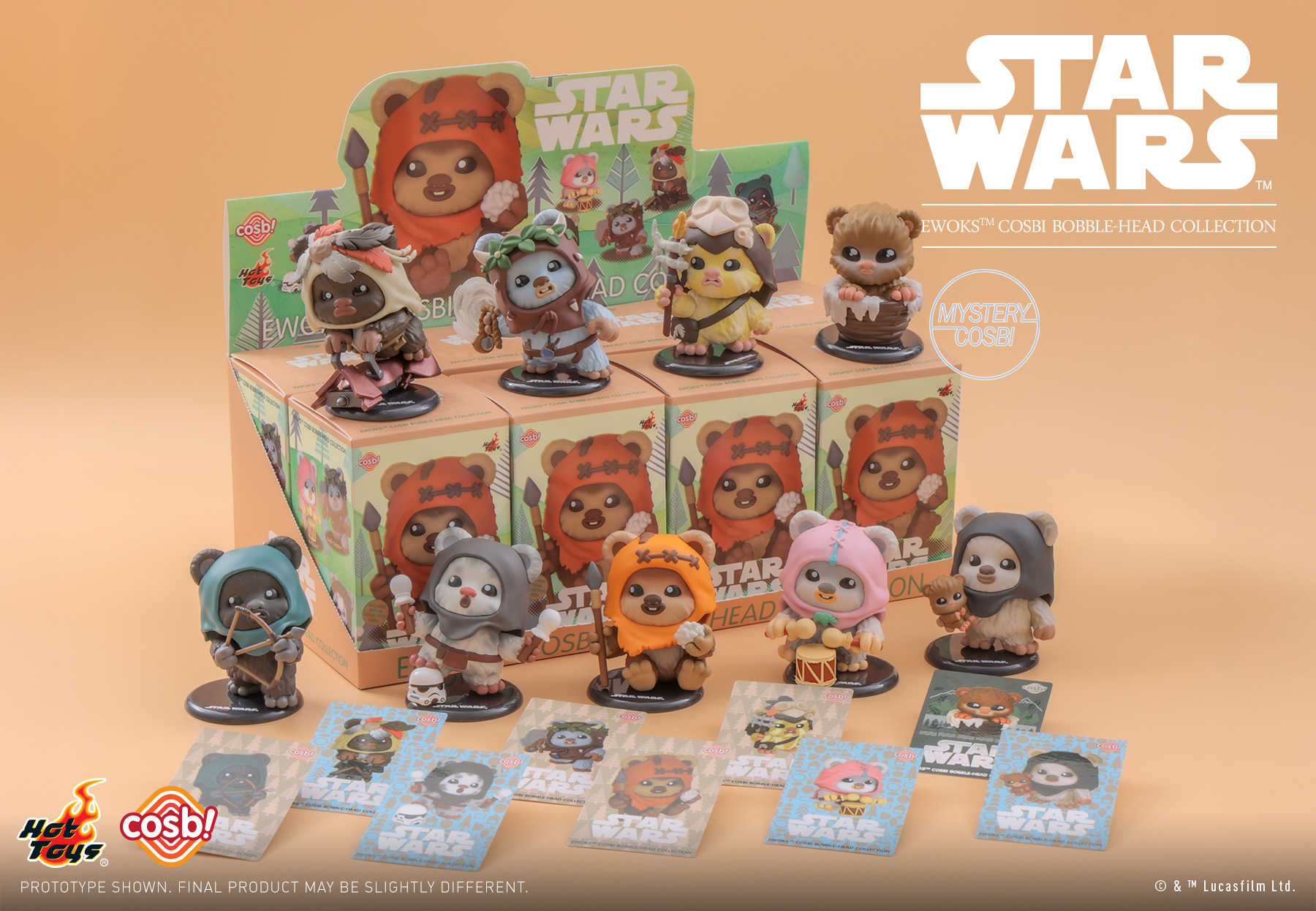 Chief Chirpa | Ewoks Protect The Forest - Star Wars Cosbaby Cosbi Blind Box , Celebration Exclusive