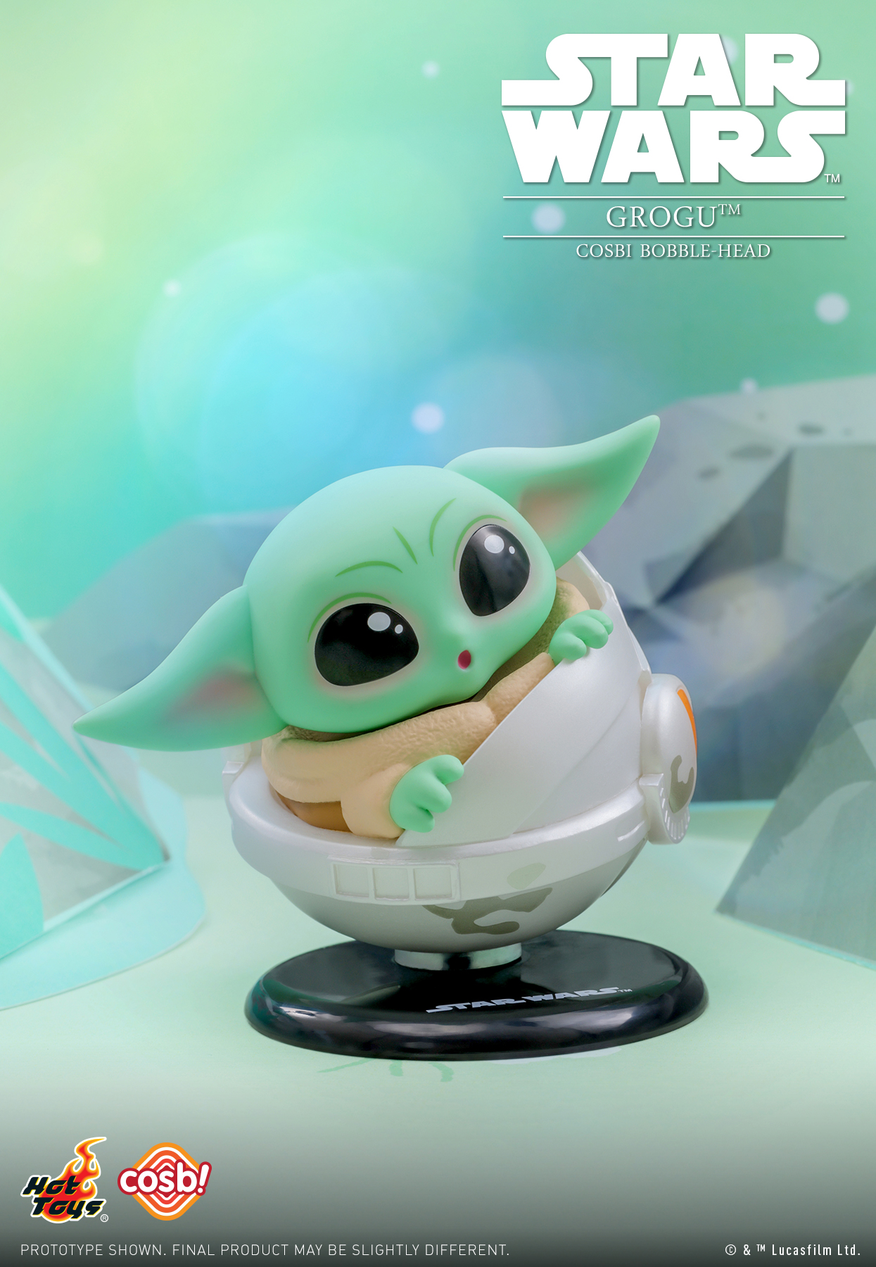 Grogu (with Hover Pram) | Grogu - Star Wars Cosbaby Cosbi Blind Box ...