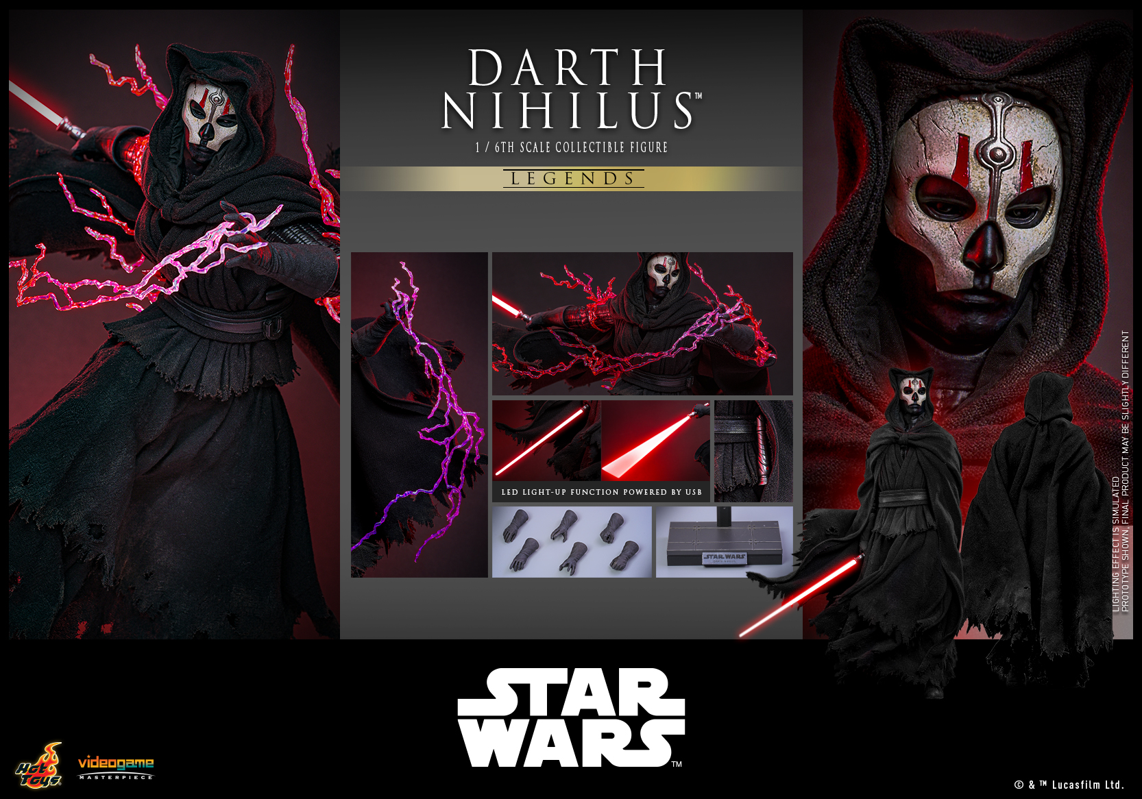 Darth Nihilus - Hot Toys Video Game Masterpiece Series VGM072