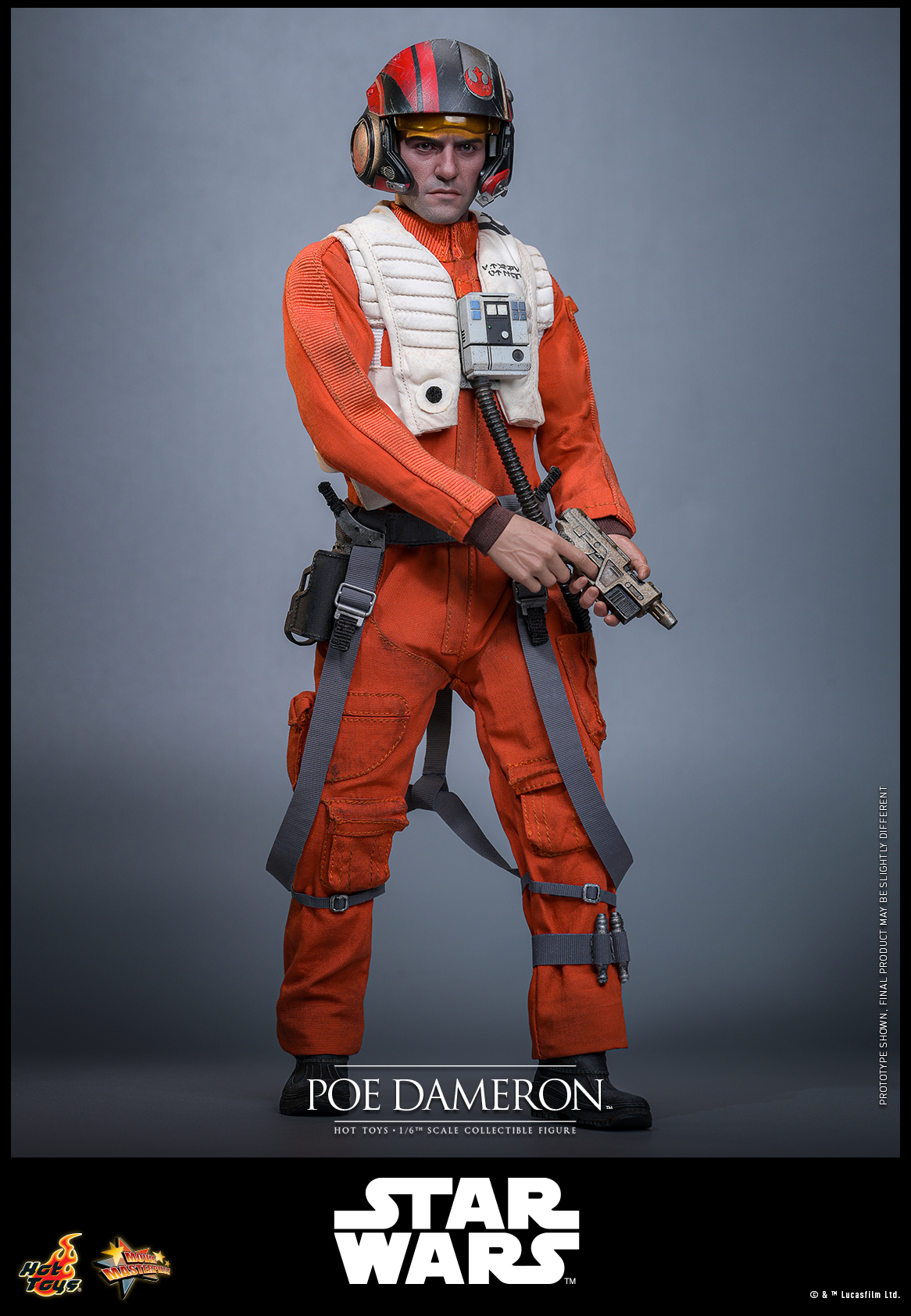 Poe Dameron - Hot Toys Movie Masterpiece Series MMS806