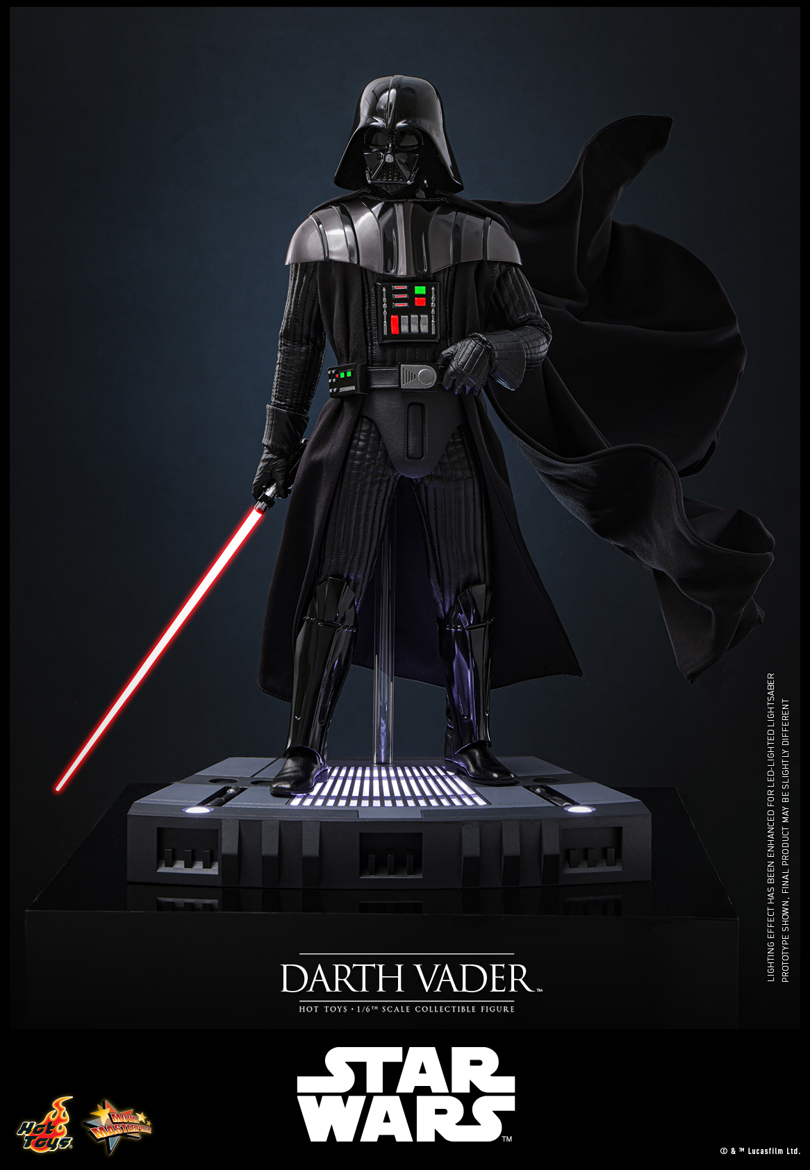 Darth Vader (Revenge of the Sith) - Hot Toys Movie Masterpiece Series ...