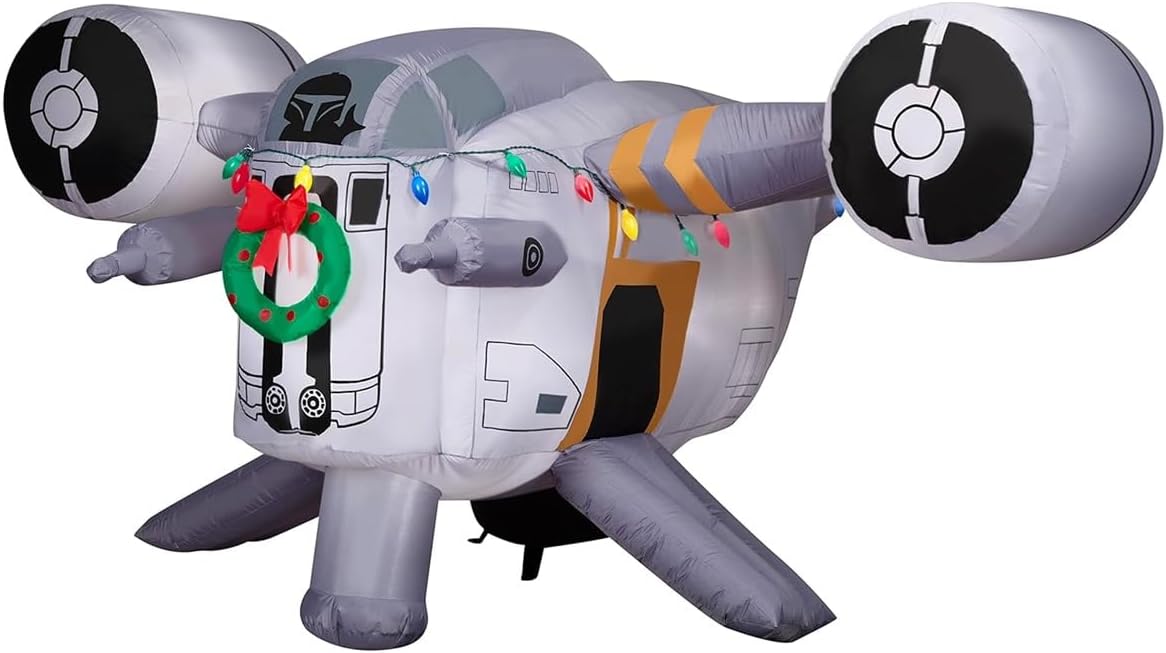 The Razorcrest - Star Wars Gemmy Airblown Inflatable Yard Figures