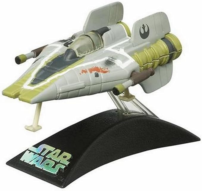 A-Wing Fighter (Green) - Titanium Series Die-Cast Vehicle