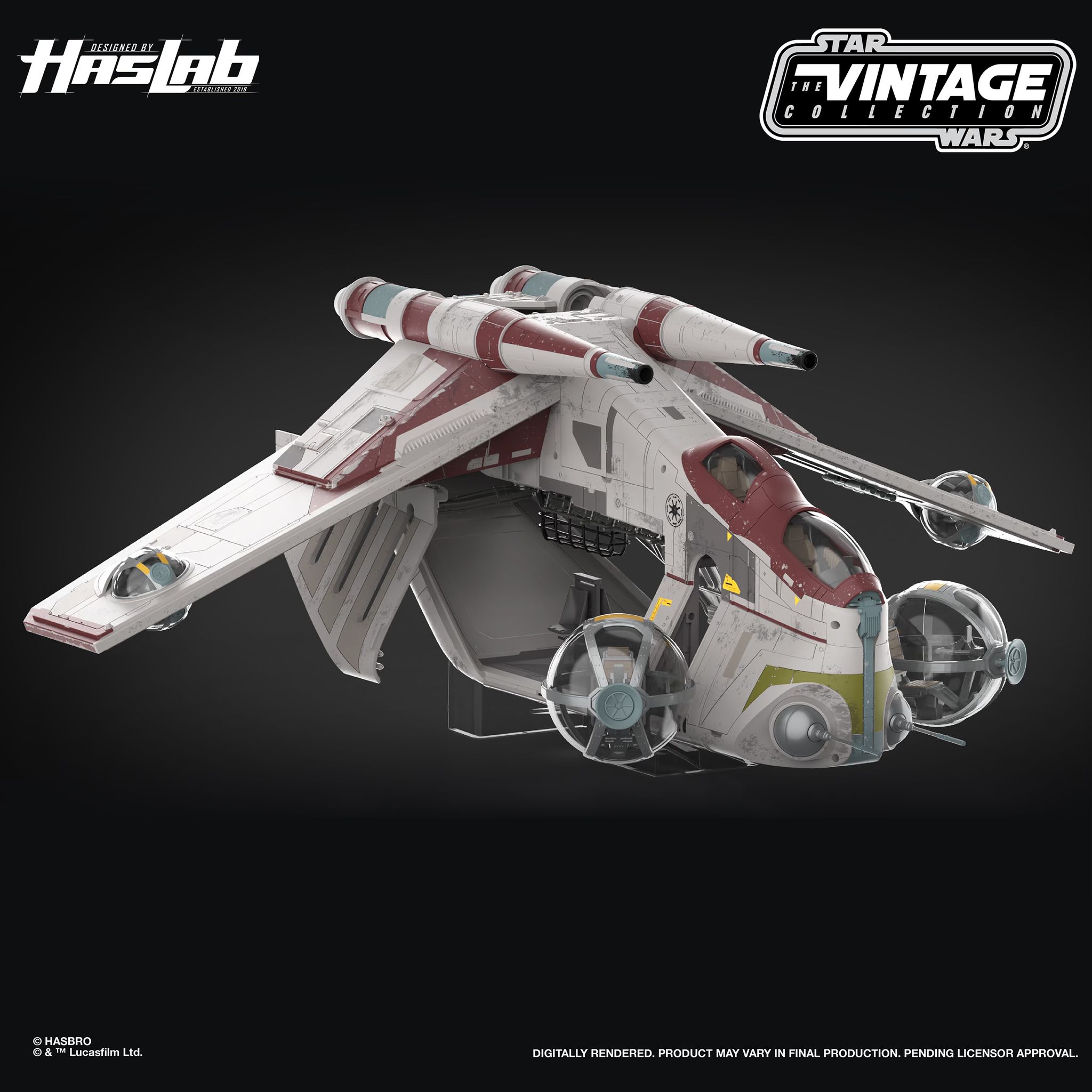 LAAT/I Gunship - The Vintage Collection (2018-Present) Haslab Vehicle