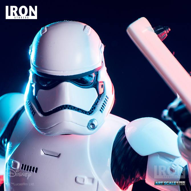 Riot Control Stormtrooper - Star Wars Iron Studios Art Scale