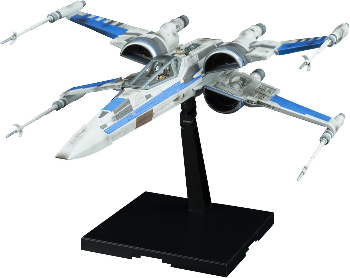 Blue Squadron Resistance X-Wing Fighter - Star Wars Bandai Hobby 1-72 ...