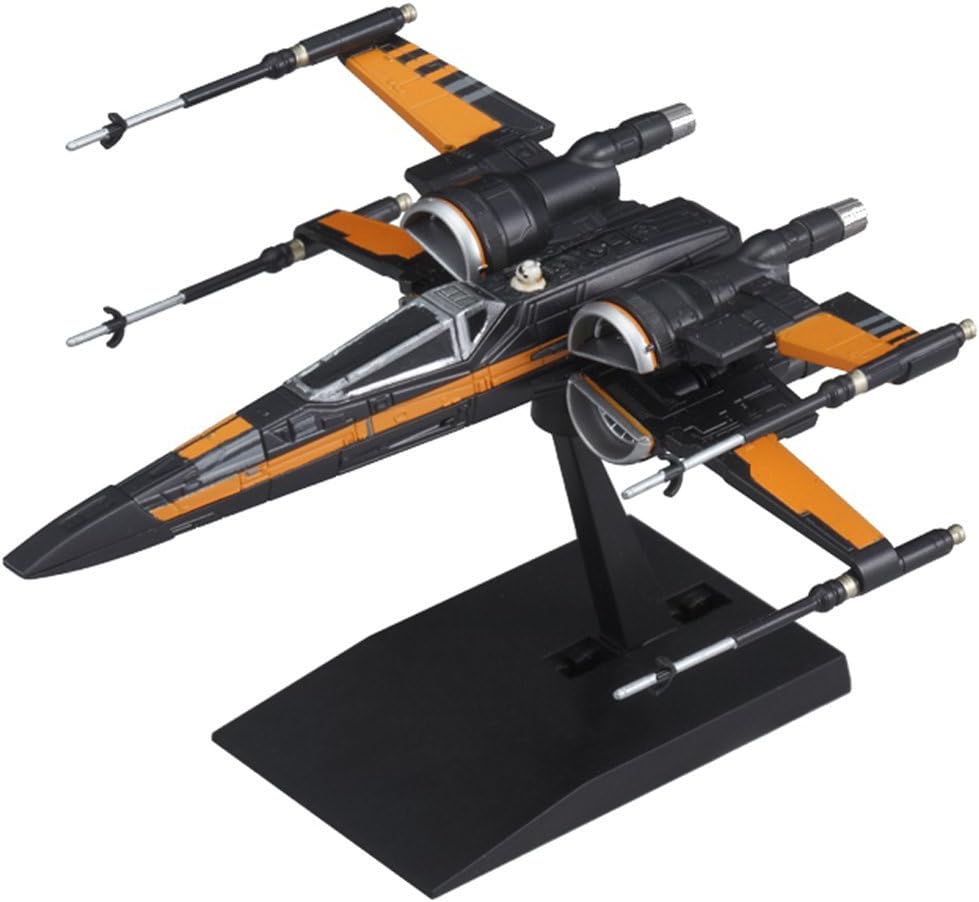 Poe's X-Wing Fighter - Star Wars Bandai Hobby Vehicle Model 003