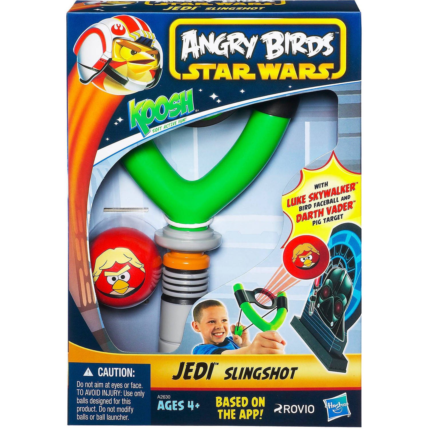 Darth Vader Pig Target | Jedi Slingshot - Angry Birds Star Wars Koosh Games