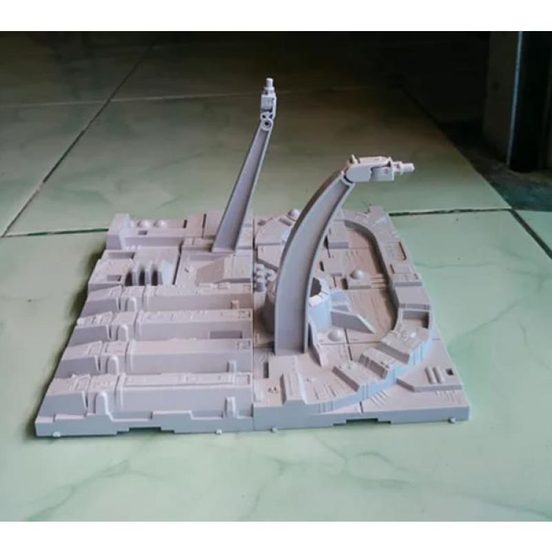 Death Star Base Kit - Star Wars Bandai Hobby Vehicle Set