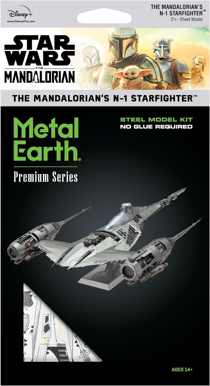 The Mandalorian's N-1 Starfighter - Star Wars Metal Earth Premium ...