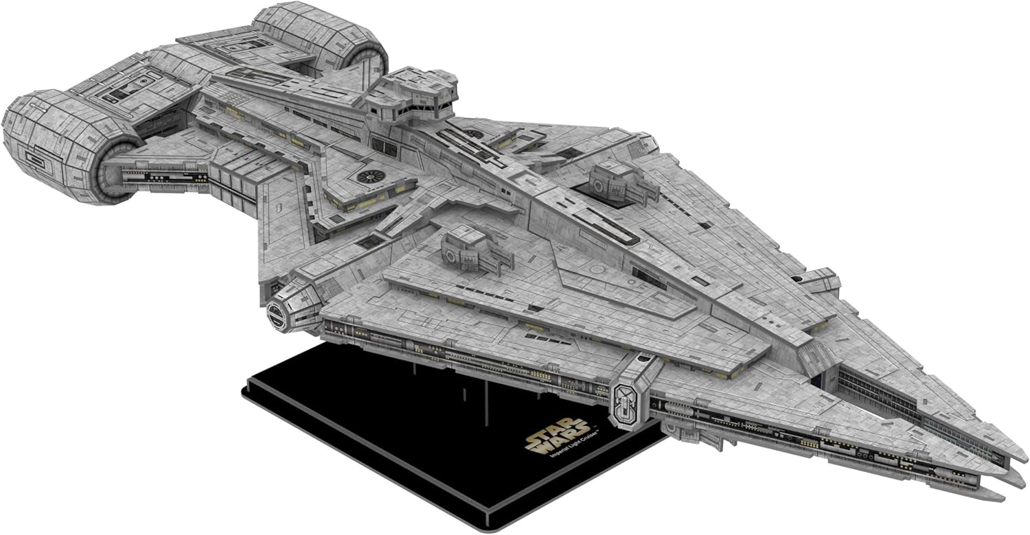 Imperial Light Cruiser - Star Wars 4D Cityscape 4D Puzzle