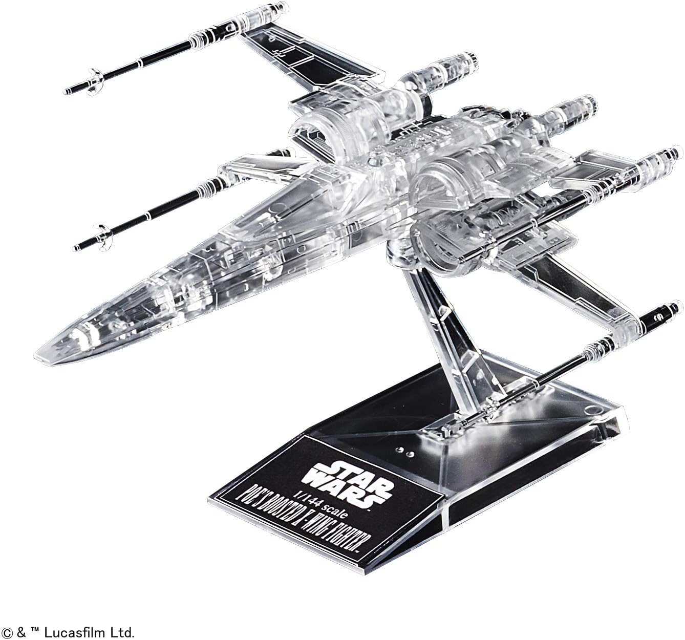 Poe's Boosted X-Wing Fighter | The Last Jedi - Star Wars Bandai Hobby ...