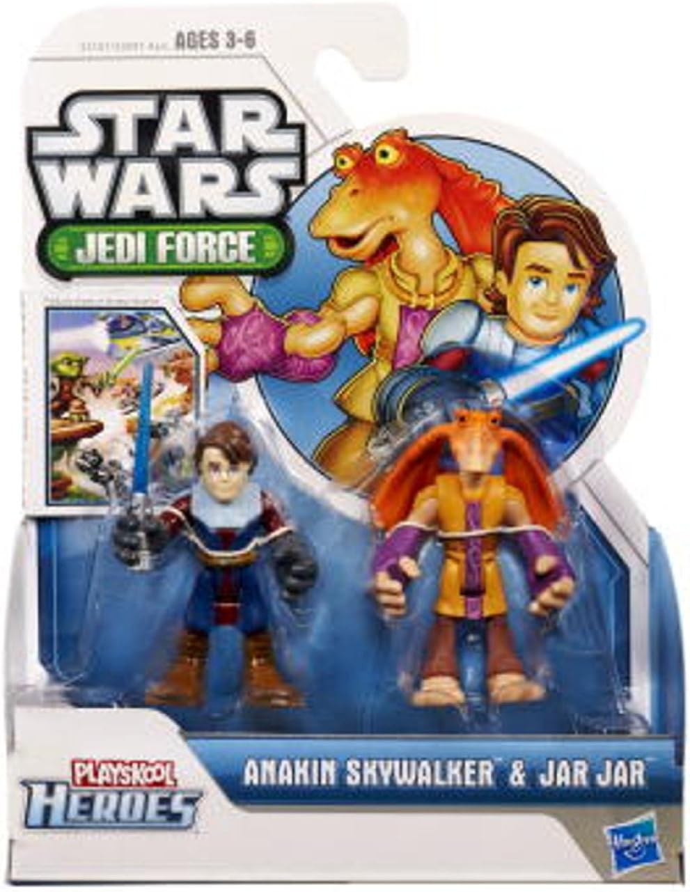 Anakin Skywalker & Jar Jar Binks - Galactic Heroes (Jedi Force) Two-Packs