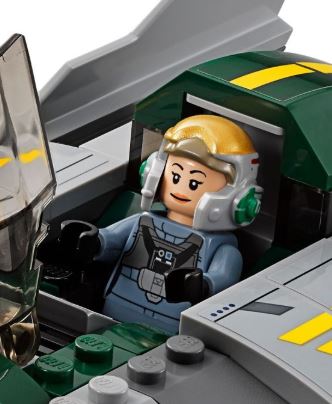 A-Wing Pilot | Vader's TIE Advanced vs. A-Wing Fighter - Lego Star Wars ...