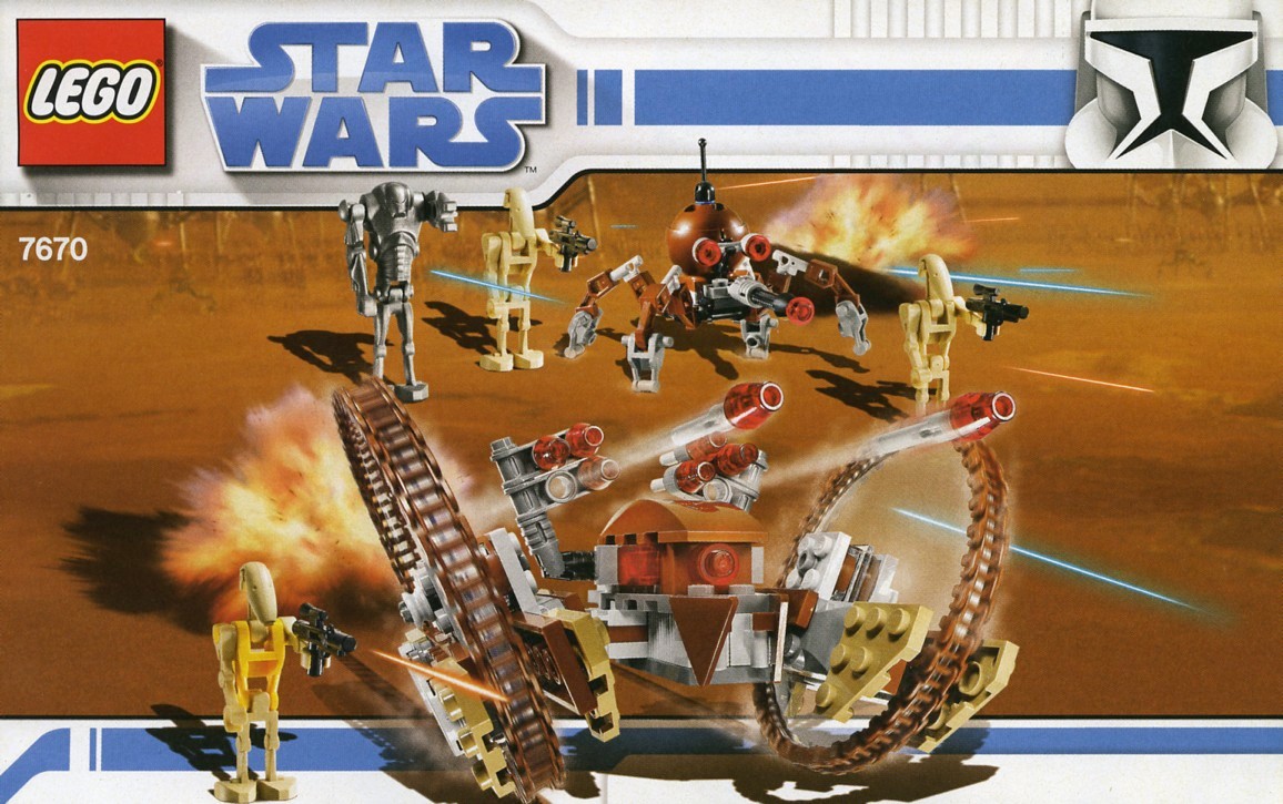 Battle Droid | Trade Federation MTT - Lego Star Wars (2007) Basic Sets 7662