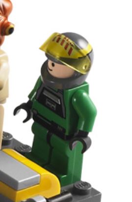 A-Wing Pilot | Home One Mon Calamari Star Cruiser - Lego Star Wars ...