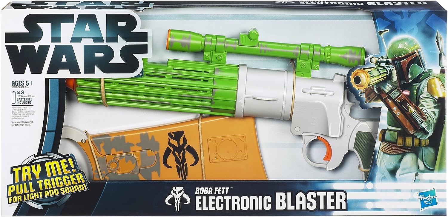 Boba Fett Blaster - Shadow of the Dark Side Electronic Blaster