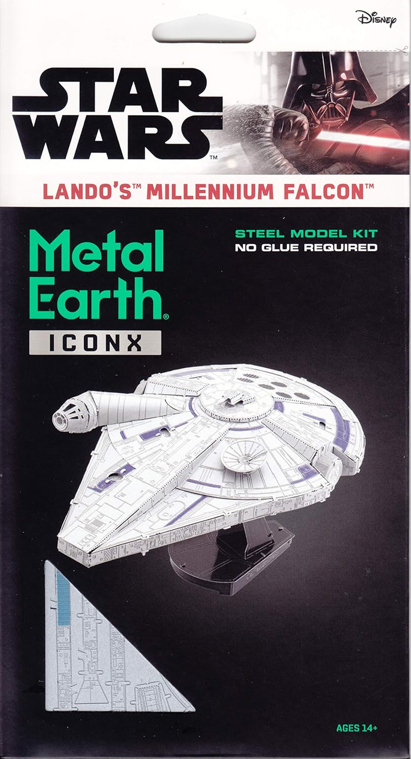 Lando's Millennium Falcon (2019) - Star Wars Metal Earth Premium Series ...