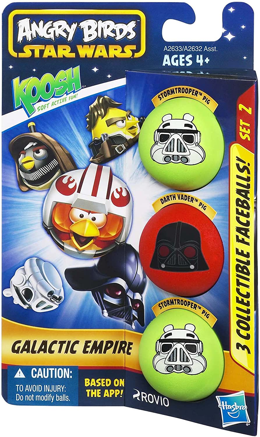 Stormtrooper Pig | Galactic Empire - Angry Birds Star Wars Koosh Balls ...