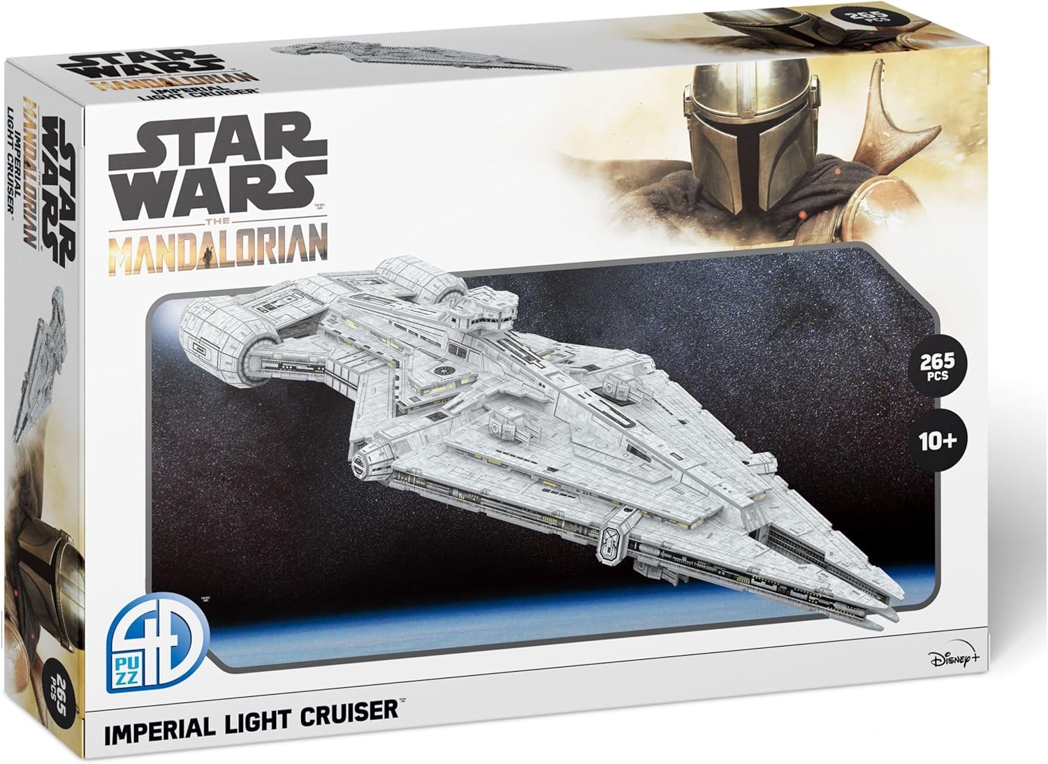 Imperial Light Cruiser - Star Wars 4D Cityscape 4D Puzzle