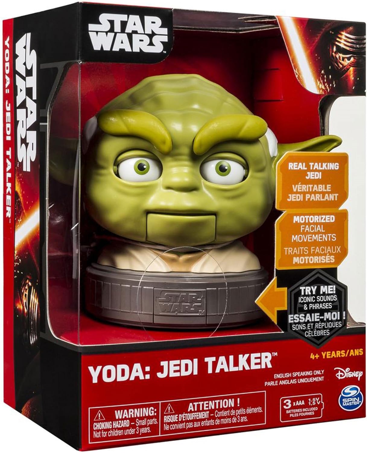 Yoda - Star Wars Spinmaster Talking Figures