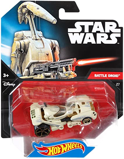 Battle Droid - Star Wars Hot Wheels (TFA) Character Cars CLR68