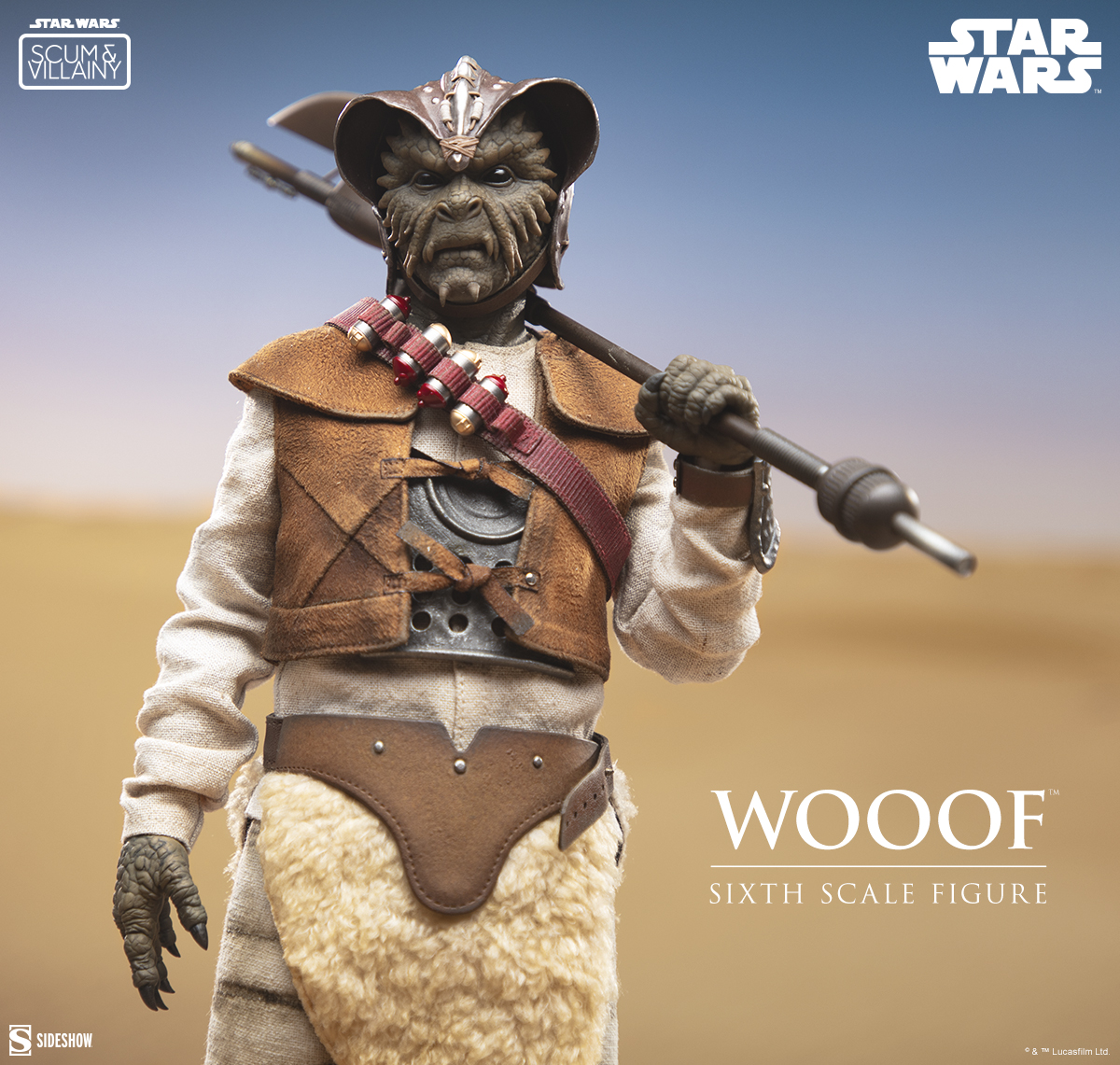 Wooof - Sideshow Sixth Scale Basic 12-inch Figures
